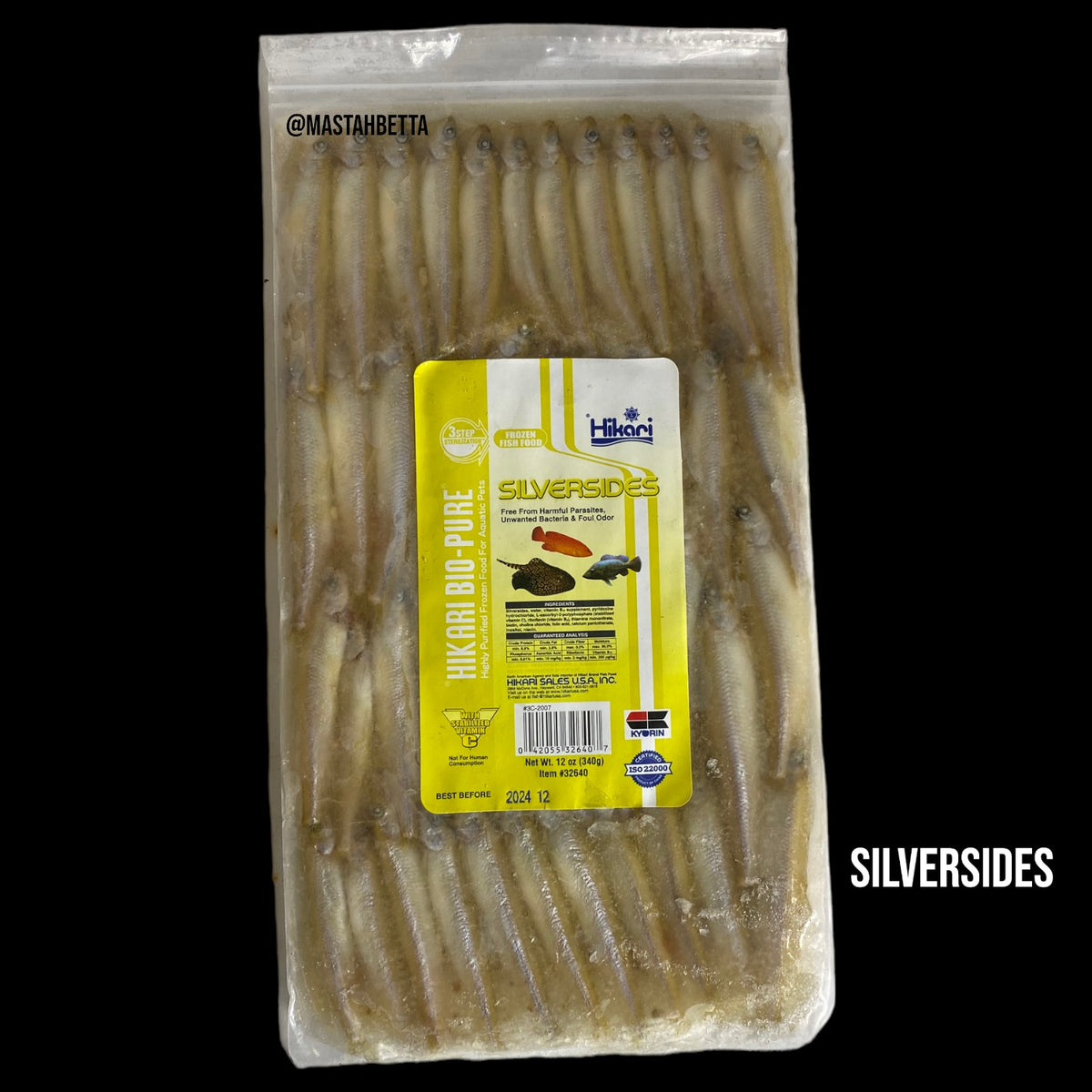 Hikari Frozen Silversides — Mastah Betta